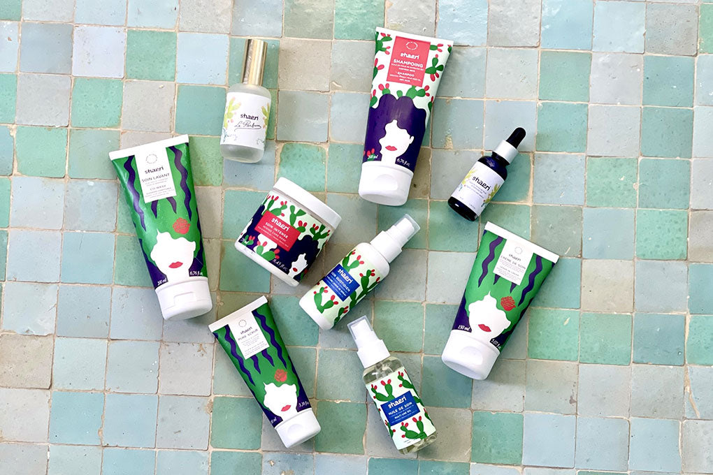 A natural and clean haircare brand, Shaeri